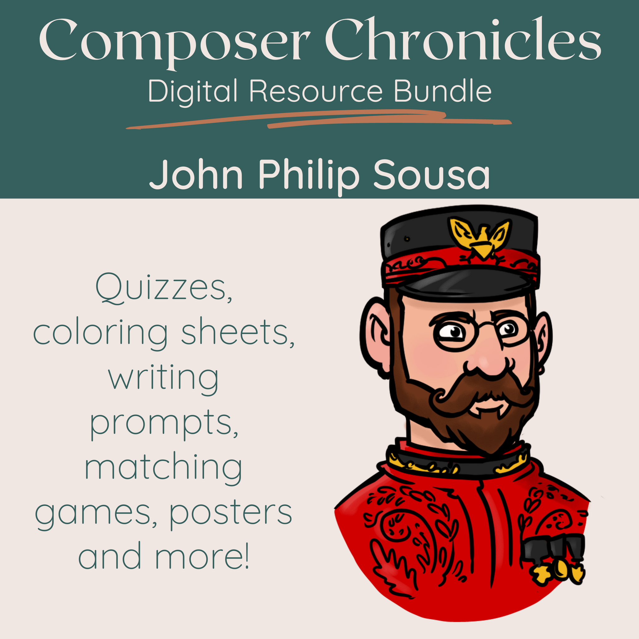 John Philip Sousa Bundle – Dynamic Doodle Co.