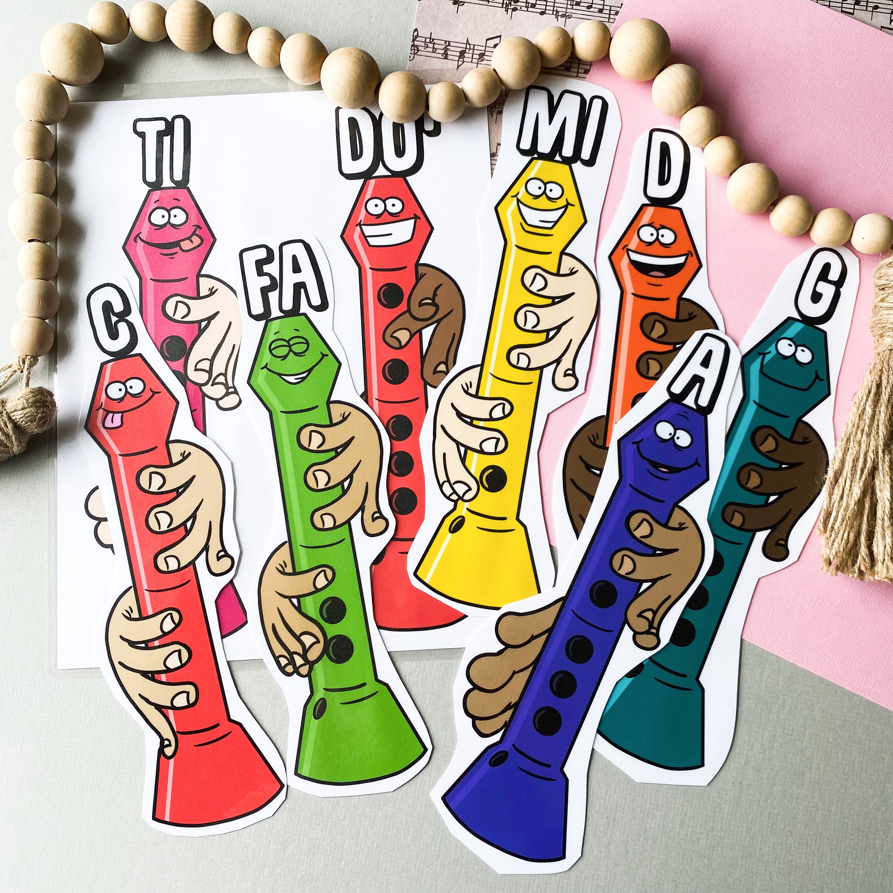 Large Recorder Printables – Dynamic Doodle Co.