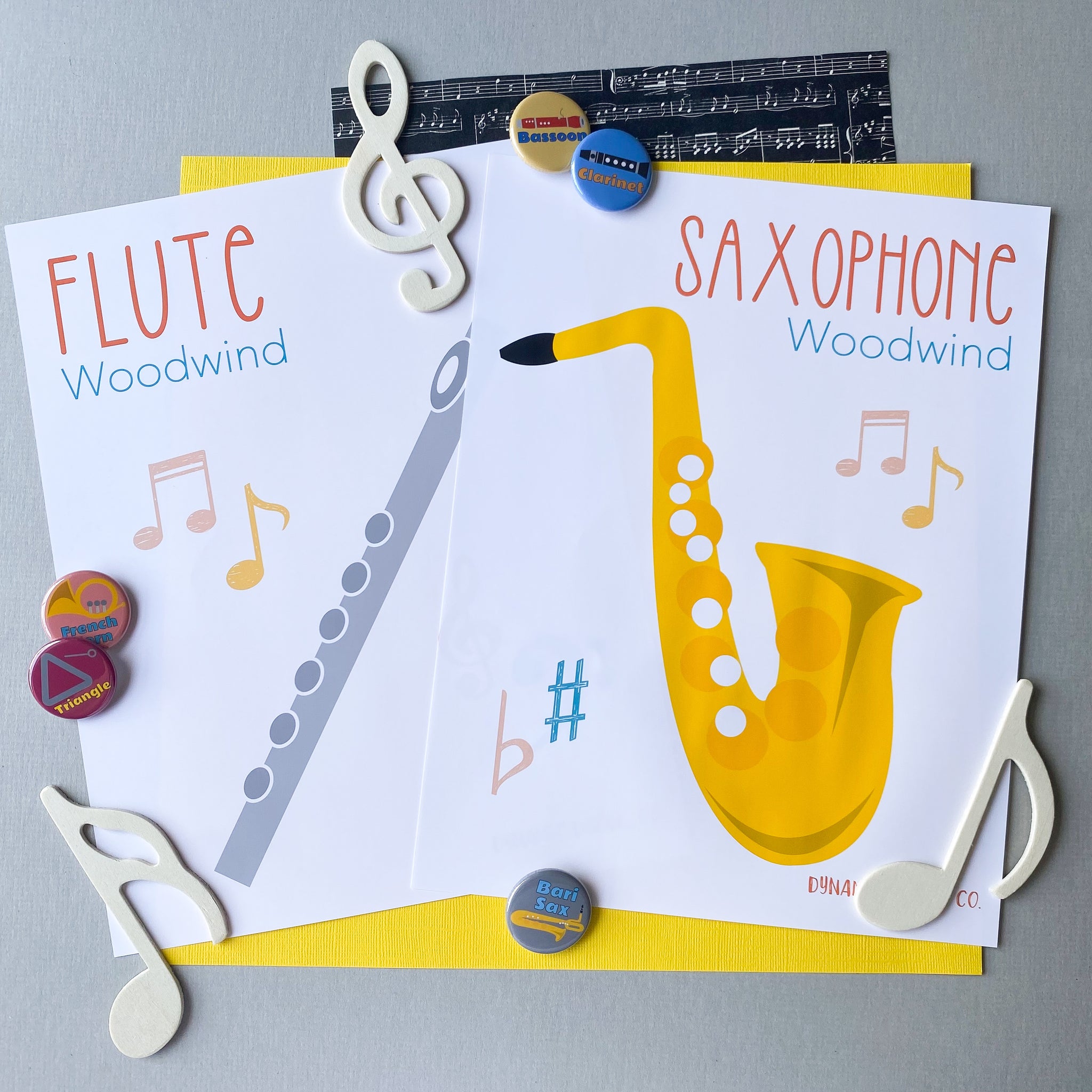 Musical Instrument Posters – Dynamic Doodle Co.