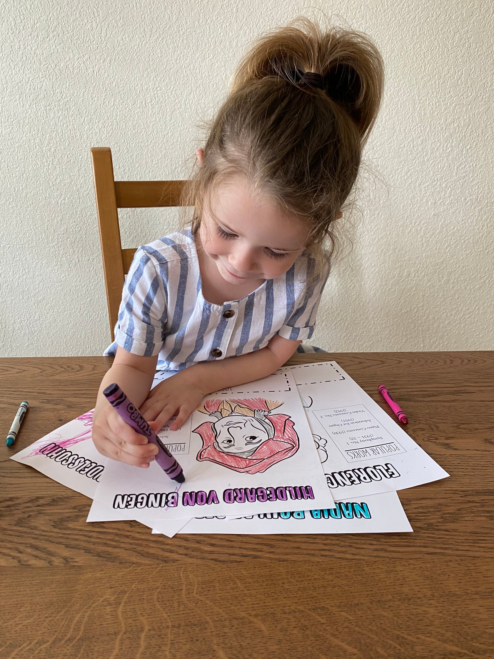 Composer Coloring Sheets – Dynamic Doodle Co.