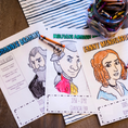 Composer Coloring Sheets – Dynamic Doodle Co.