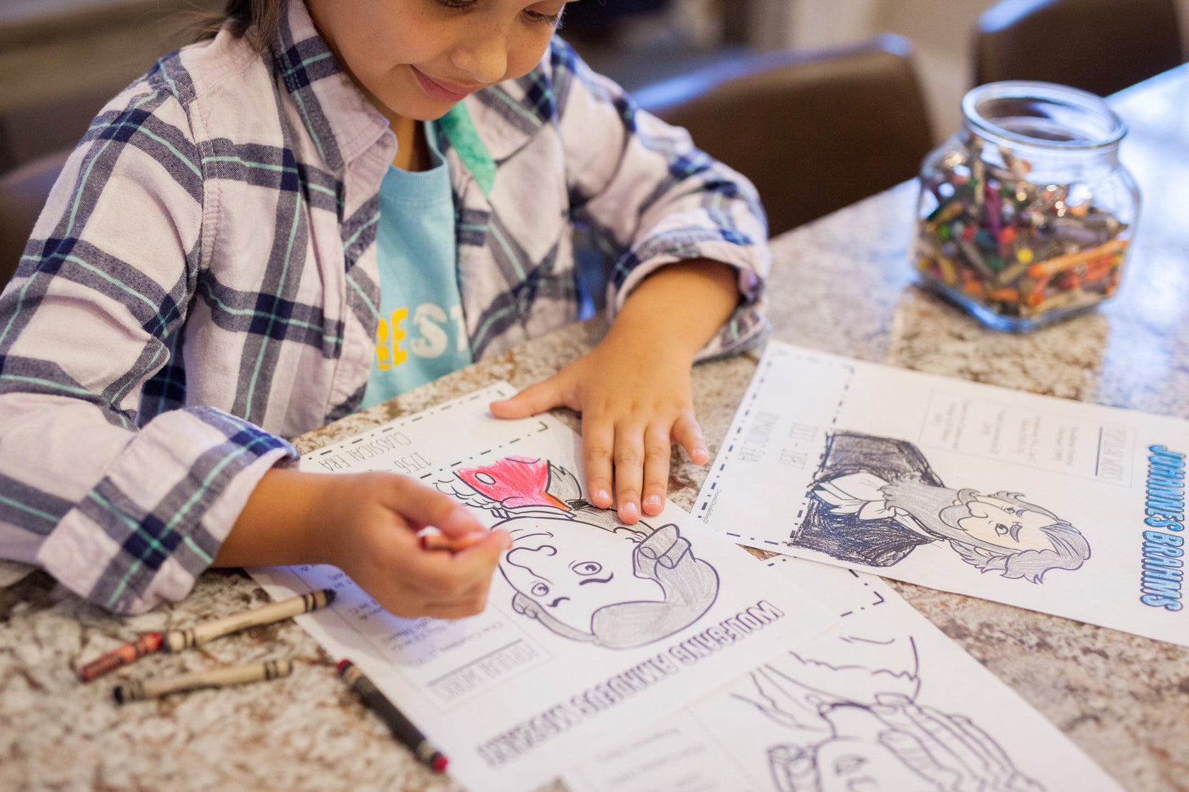 Composer Coloring Sheets – Dynamic Doodle Co.